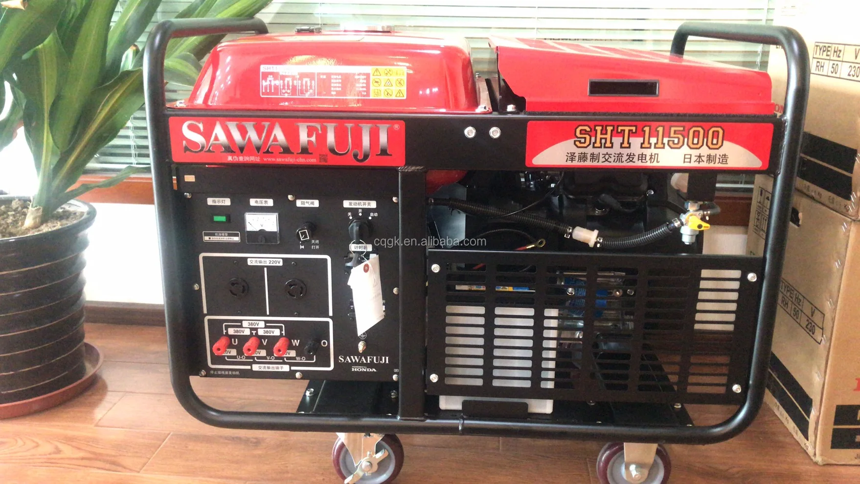 Japanese SAWAFUJI Three Phase 10kva Gasoline Generators