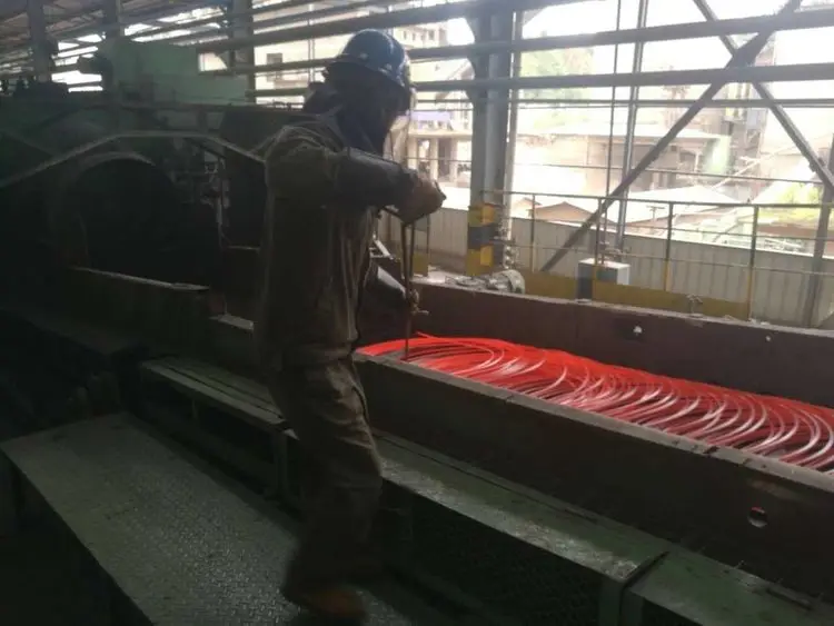 Steel Deformed Rebar Production Line with TMT Tempering Process ...