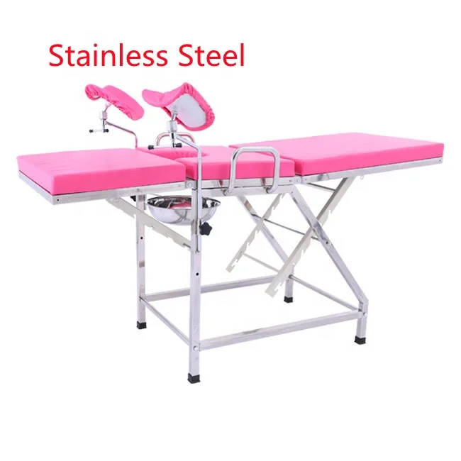 Stainless Steel Portable Gynecology Examination Table - Buy Gynecology ...