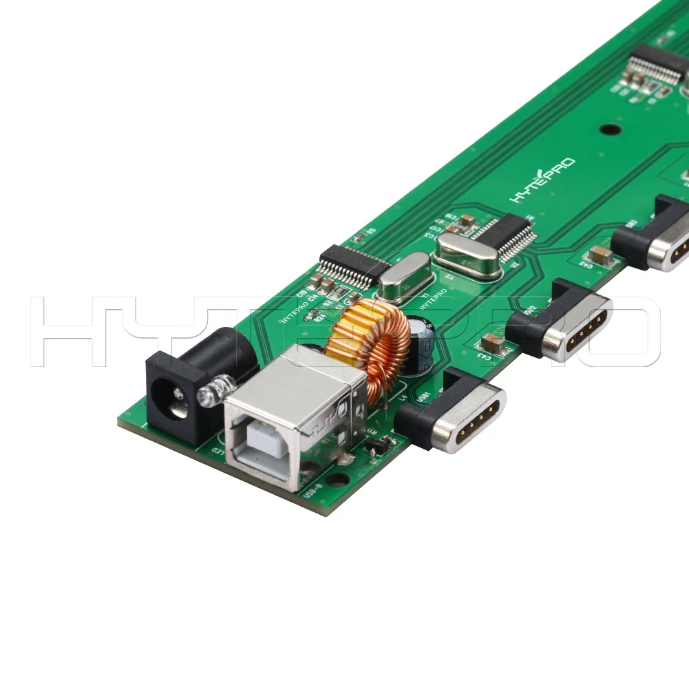 Custom 8 10 12 14 16 Port Usb 2.0 Hub Pcb Printed Circuit Board With ...