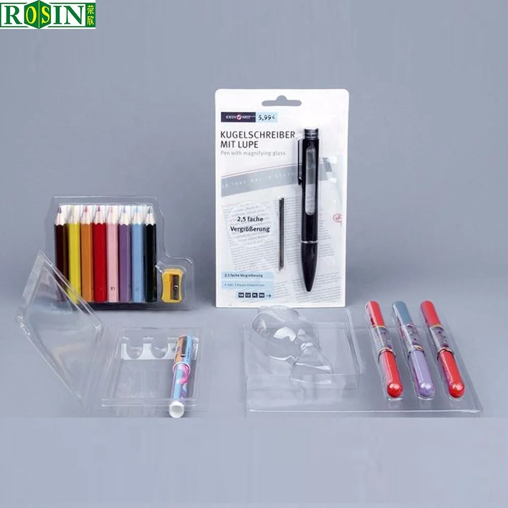 Custom Printing Blister Folded Clear Disposable Pvc Self Seal Slide ...