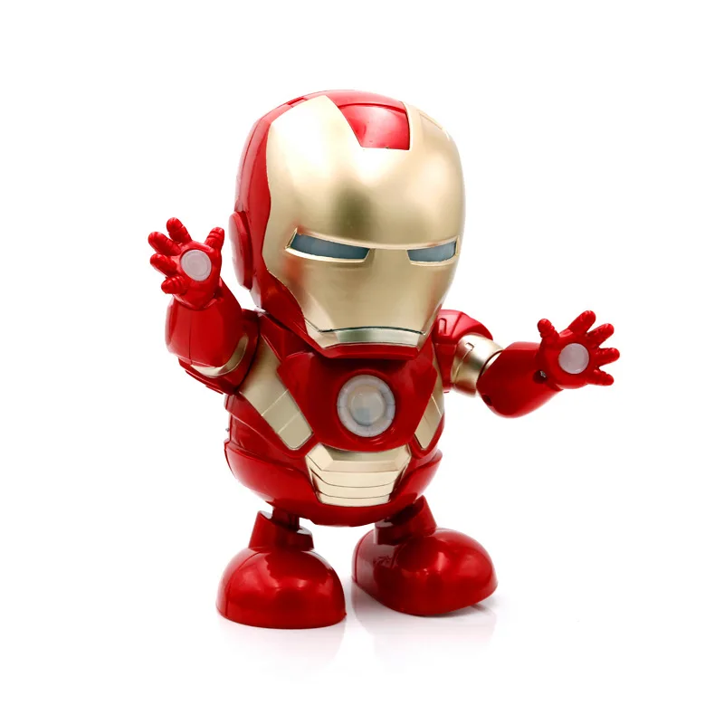 Led Music Dancing Walking Tony Stark Robot Dance - Buy Robot Dance ...