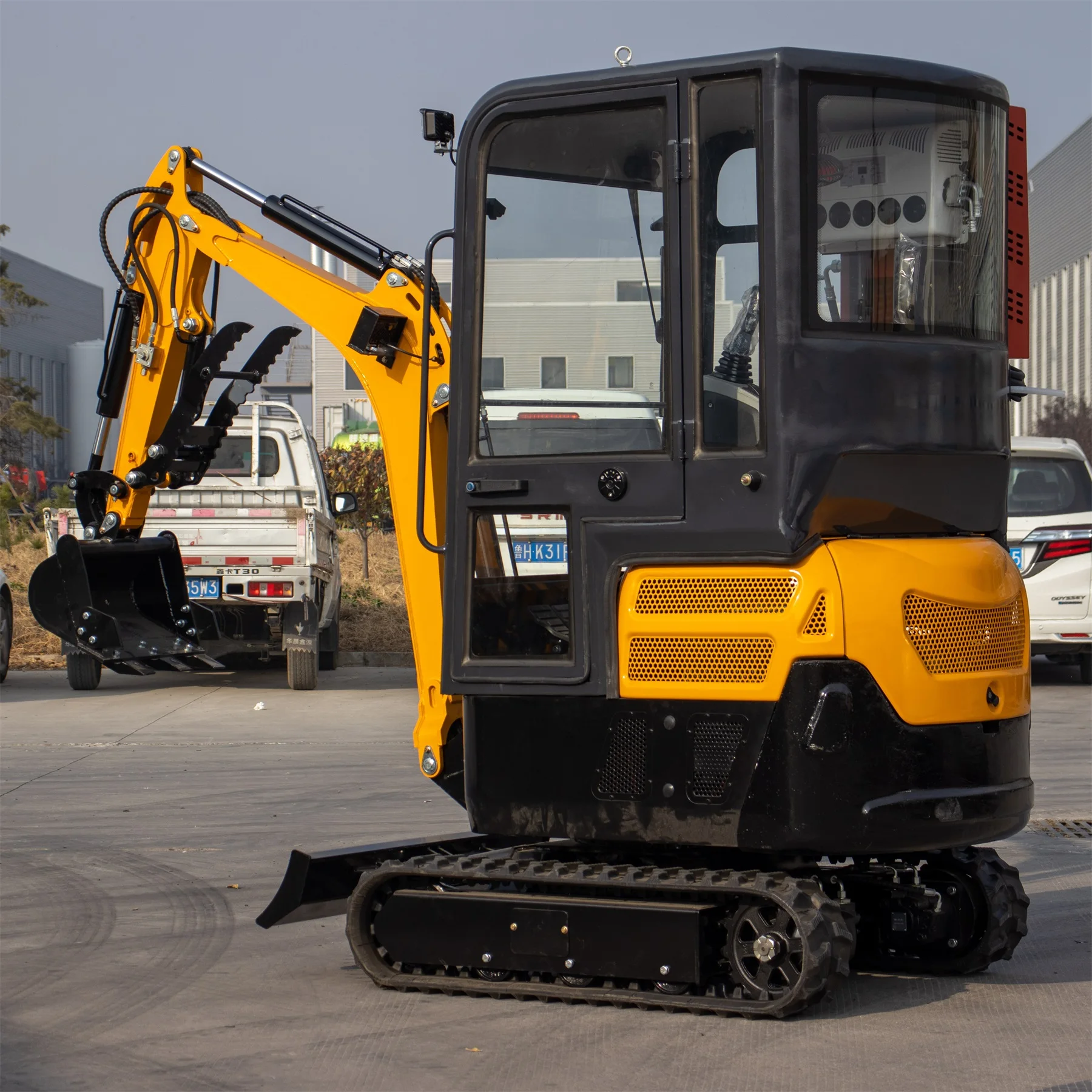 Small Excavator Mini Excavator 2 Ton Digger Excavator Hydraulic - Buy ...