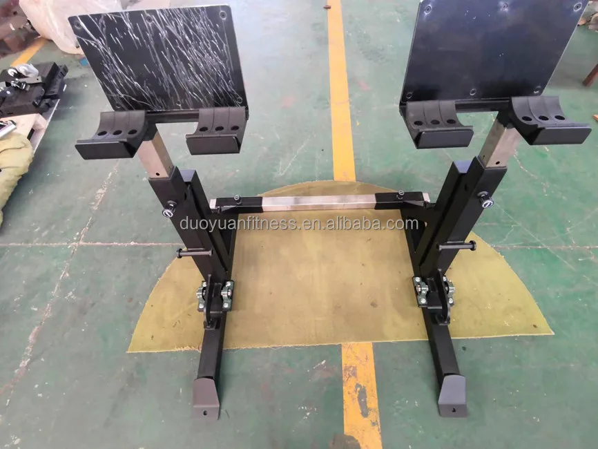 YDYFIT Adjustable Horizontal Dumbbell Spotter Stands