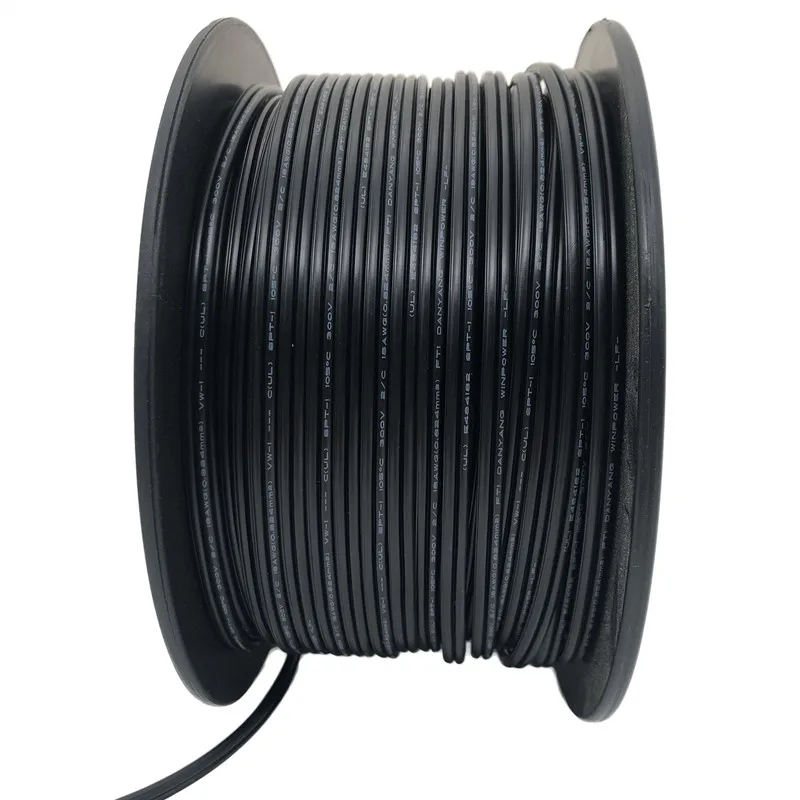 1000ft one spool roll 18awg spt1 Copper Conductor Pvc Insulated ...