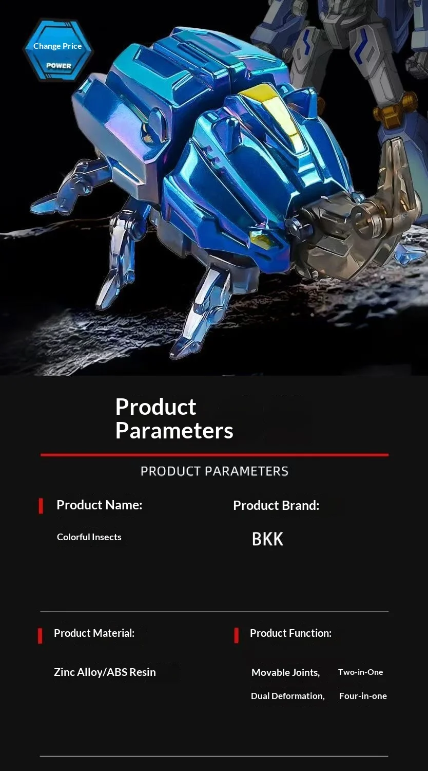 BKK B7002 New Robot Mecha Model Toy for 5-7 Years Unisex Metal & PVC ...