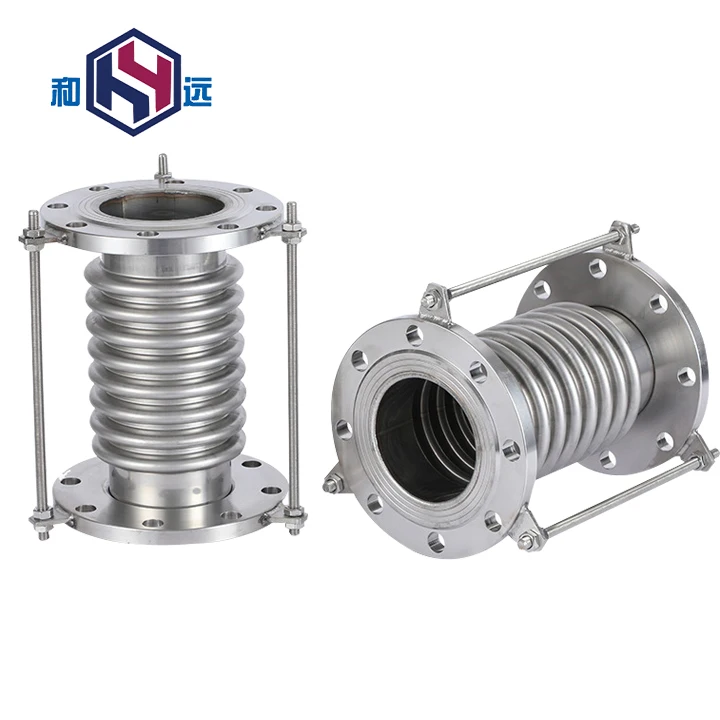 High Temperature Flexible Metal Compensator Bellows Joint with Custom ...