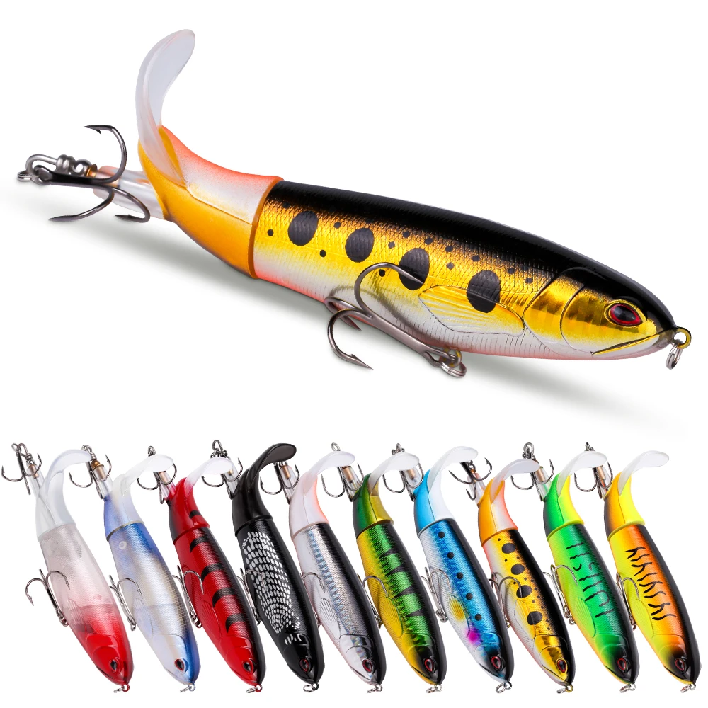 10pcs/set 13g Premium Fishing Lure Kit with Propeller Tail