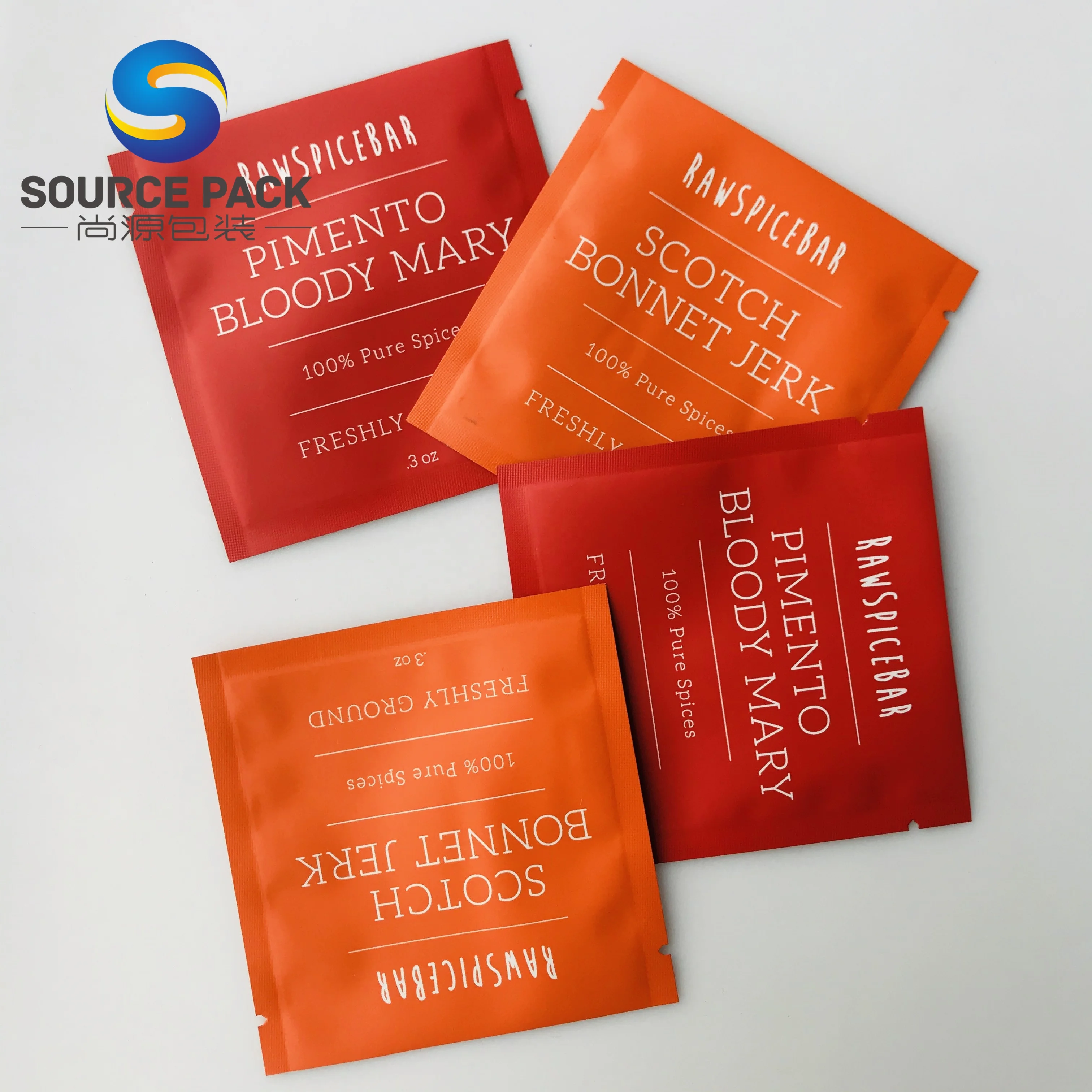Custom Small Empty Tea Coffee Sachet Pouch Bag - SOURCE PACK