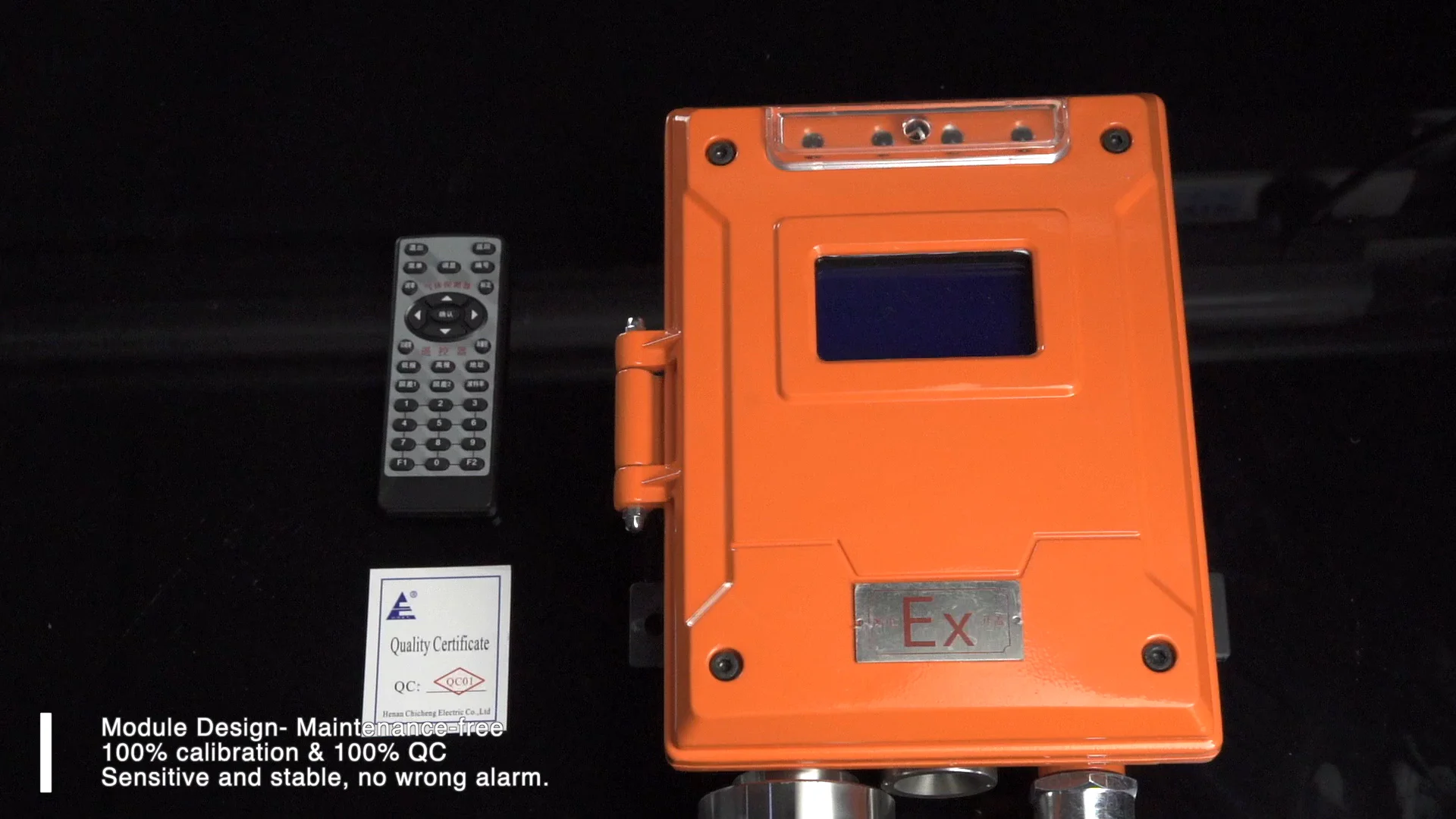 4-20ma/rs485 Signal Wall-mounted Fixed Oxygen Sensor O2 Gas Detector ...