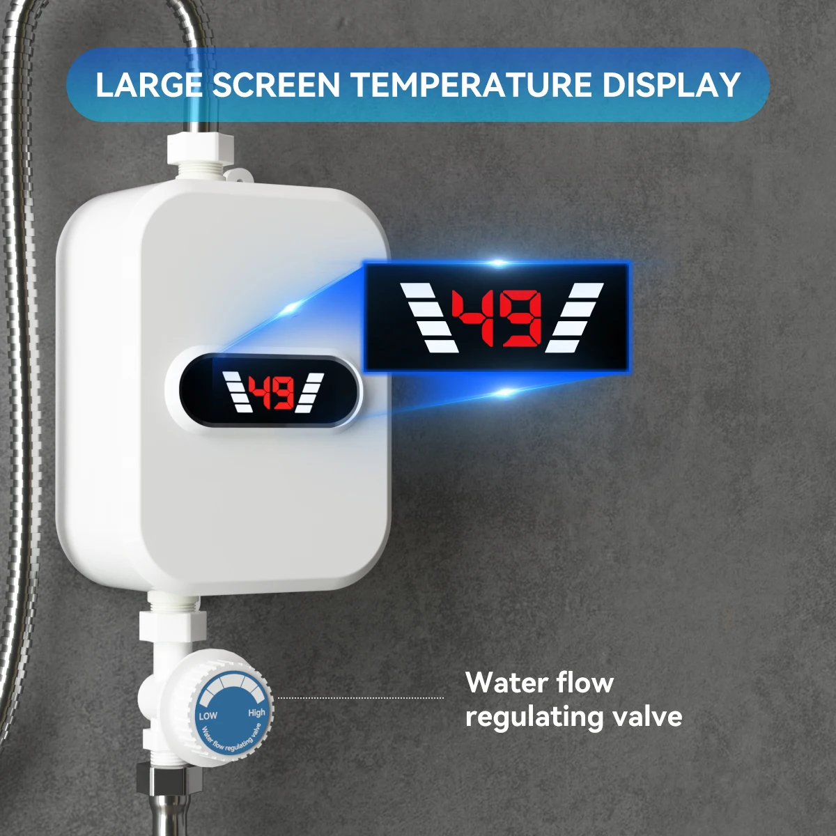 Instant Electric Tankless Water Heater - Endless Hot Water