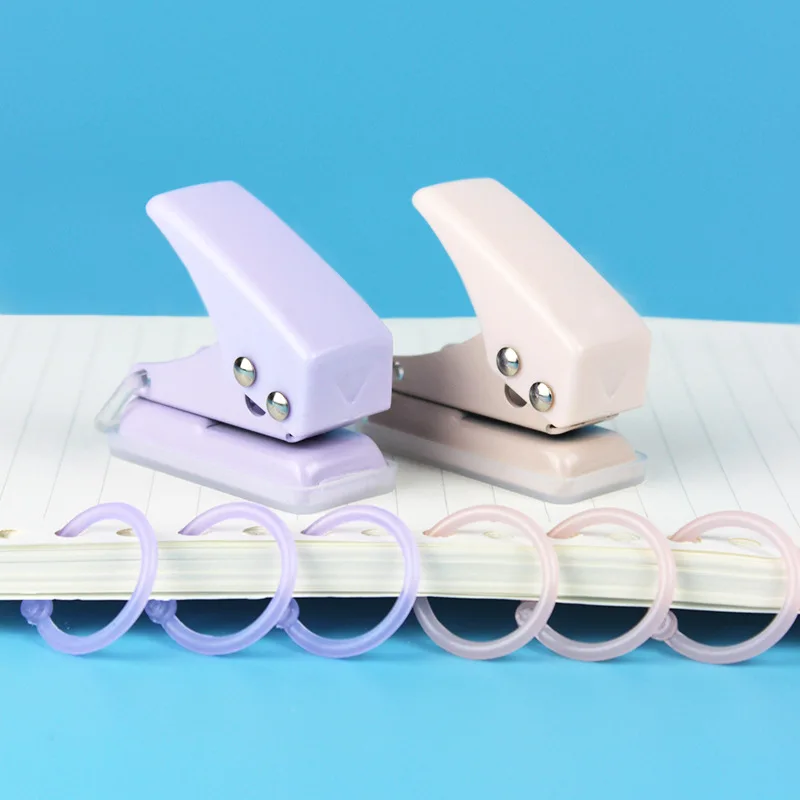Puncher Mini Single Hole Punch Ring Hole Puncher Small Portable Diy ...