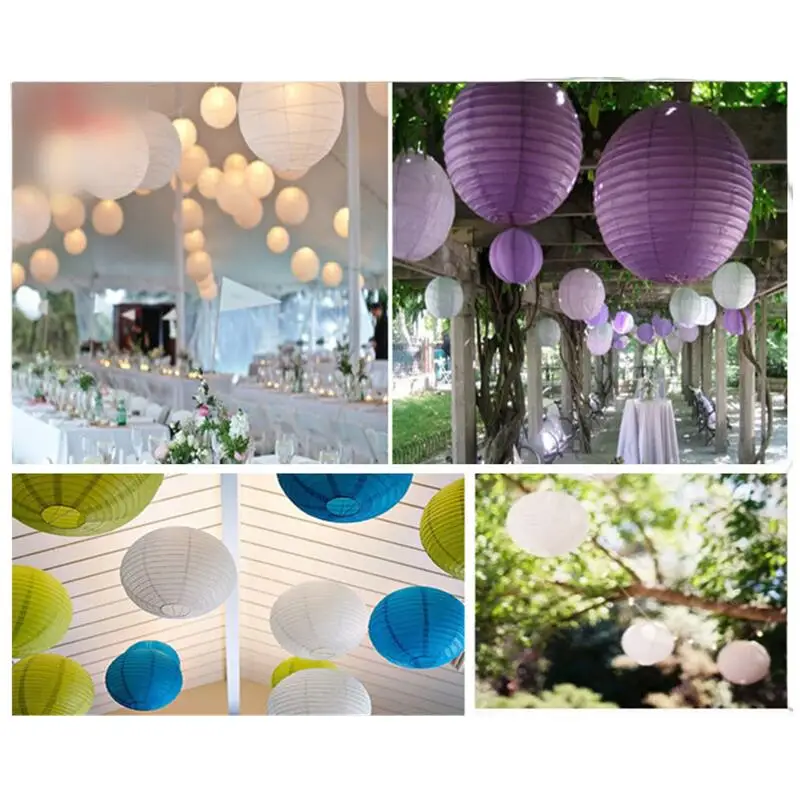 Wholesale Customized Printing Hanging Round Colorful Paper Lamp Paper ...