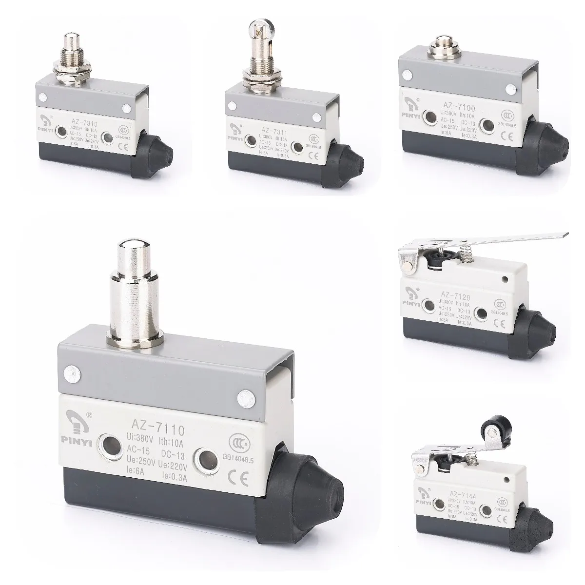 Limit Switch Push Plug Cylindrical Panel Installation Az7310 - Buy ...