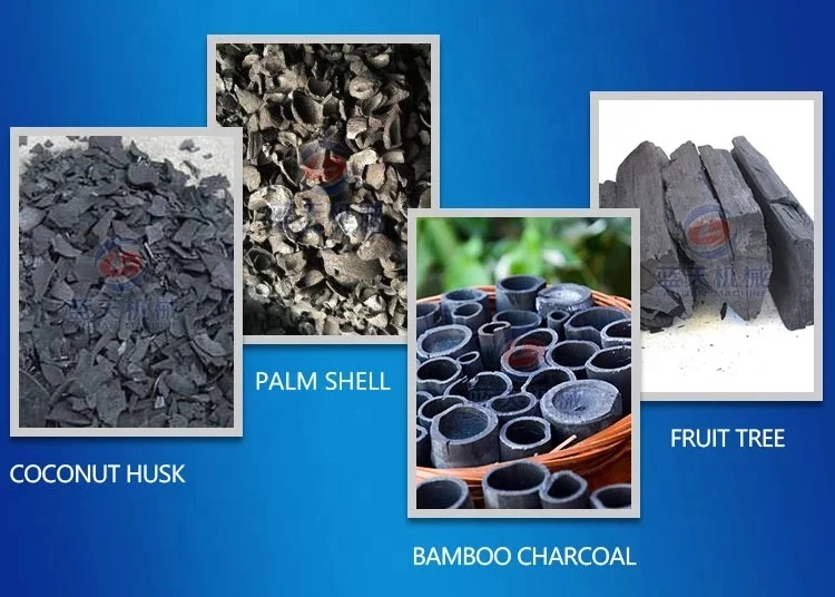 Walnut Nut Shell Briquette Charcoal Machine Palm Kernel Shell Charcoal Rods Extruder Machine ...