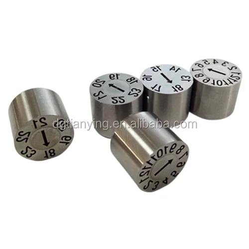 Double Date Stamp Code Insert Year Month Date Marked Pin