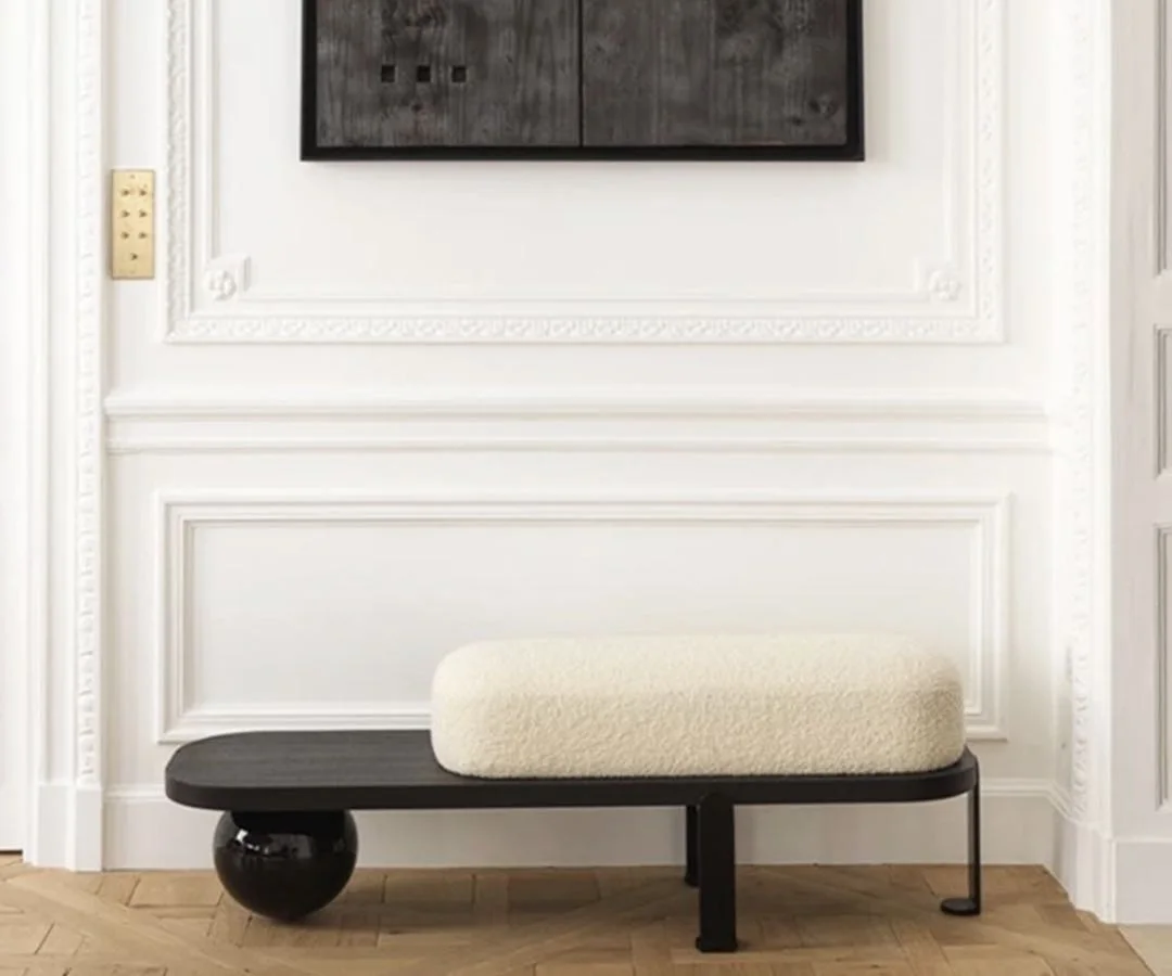 Japanese Nordic Creative Personality Long Bench Solid Wood Shoe Stool ...