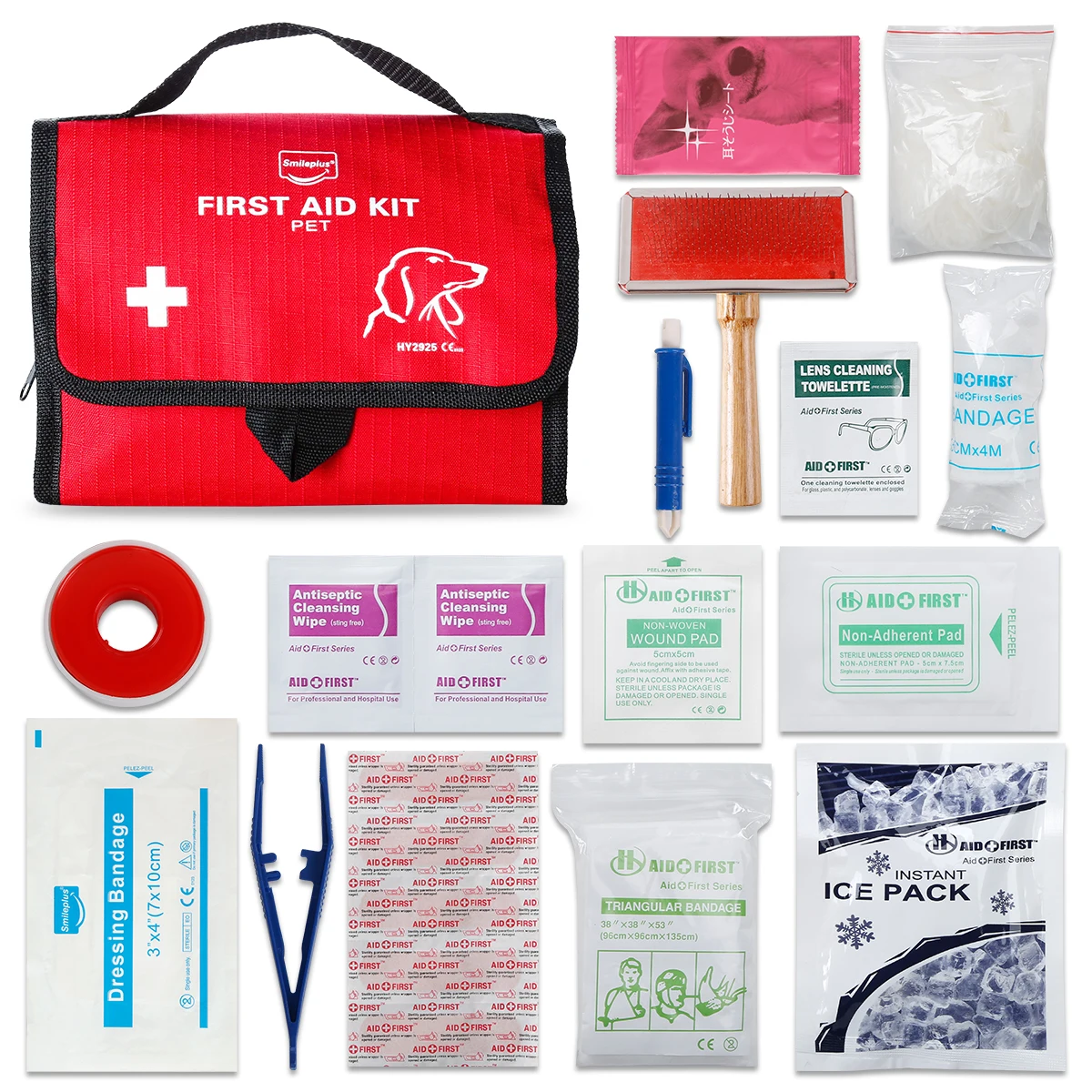Wholesale Bulk Pets First Aid Kit Bag for Dogs Portable First Aid Kit ...
