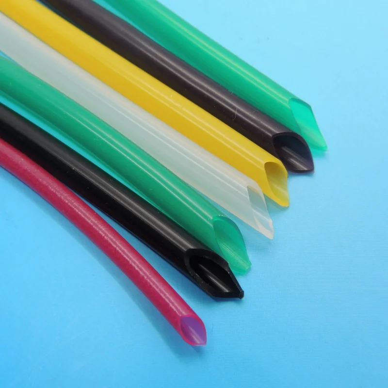 Transparent Extruded Tube Led Thin Wall Soft Clear Silicone Rubber Tube ...