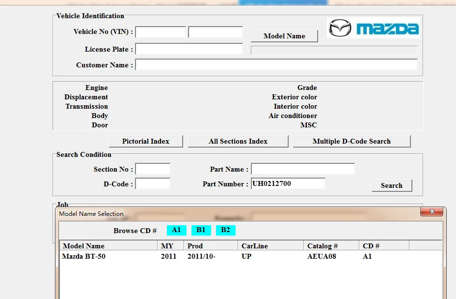 Uh02-12-700 One Hole Timing Chain Guide For Bt50 3200cc,U202-12-671 For ...