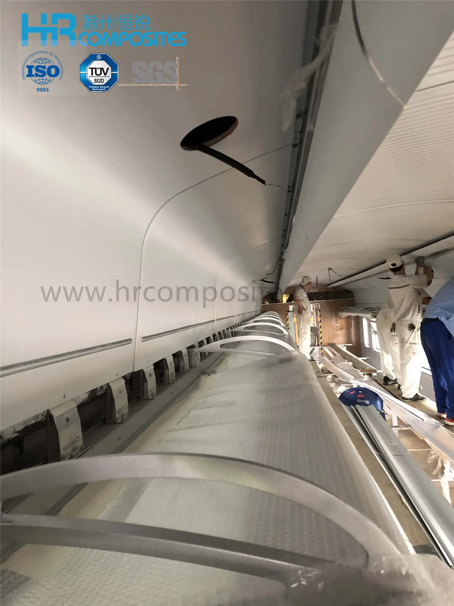 IRIS Certified FRP Railway Interior Systems: Lightweight Fiberglass ...