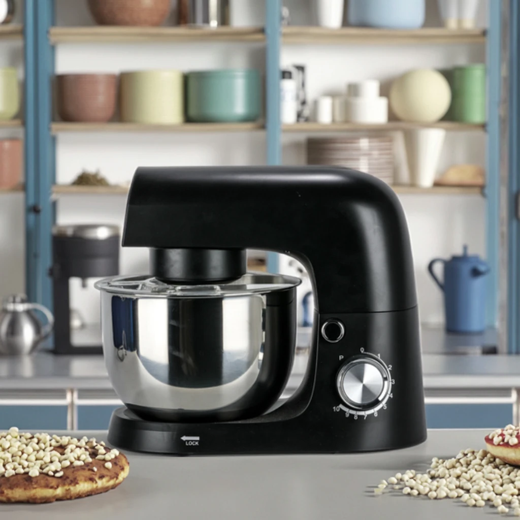 Versatile Electric 4L 10-Speed Stand Mixer Tilt-Head Design Beater ...