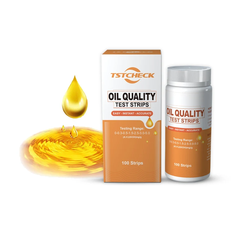 Accurate Oil Quality Testing Strips for Home & Restaurant