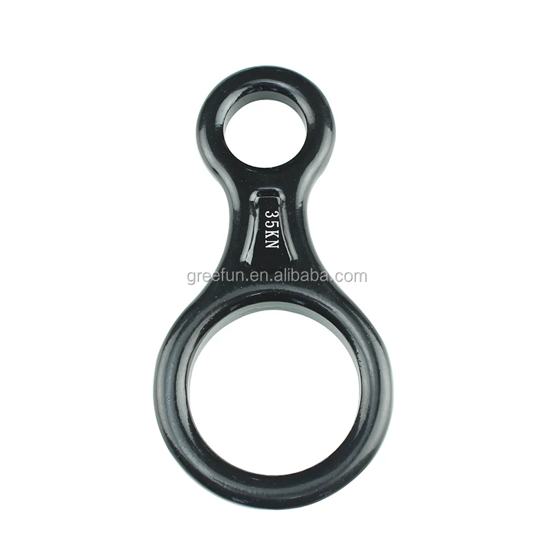 Descender for Climbing - Safe Rappel Gear & Abseil Device