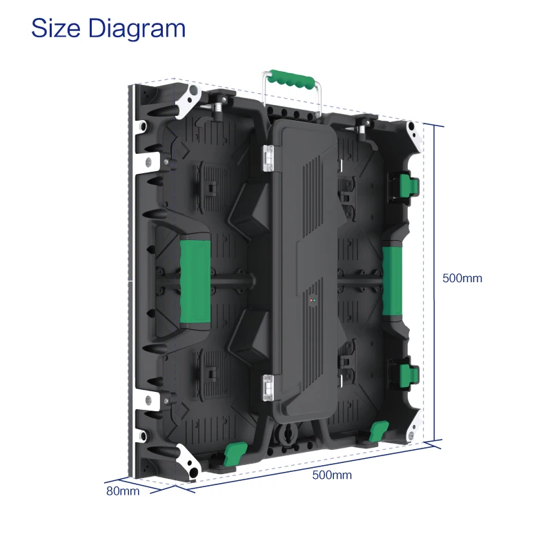 P2.6 P2.9 P3.9mm P4.8 Indoor Led Video Wall Sign Board Display Smd Full ...