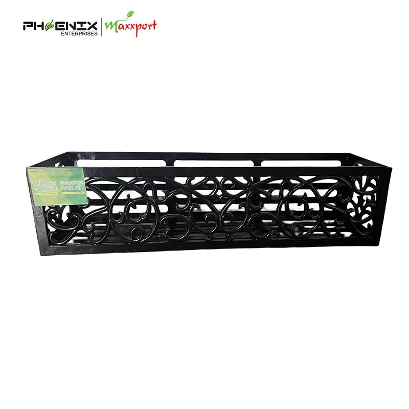 Wall Basket Wrought Iron Troughs And Hayracks Landscaping Wall Trough ...