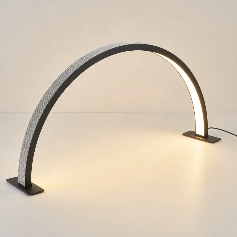 Big Size Arc Lamp LED Table Half Moon Ring Light for Nail Salon