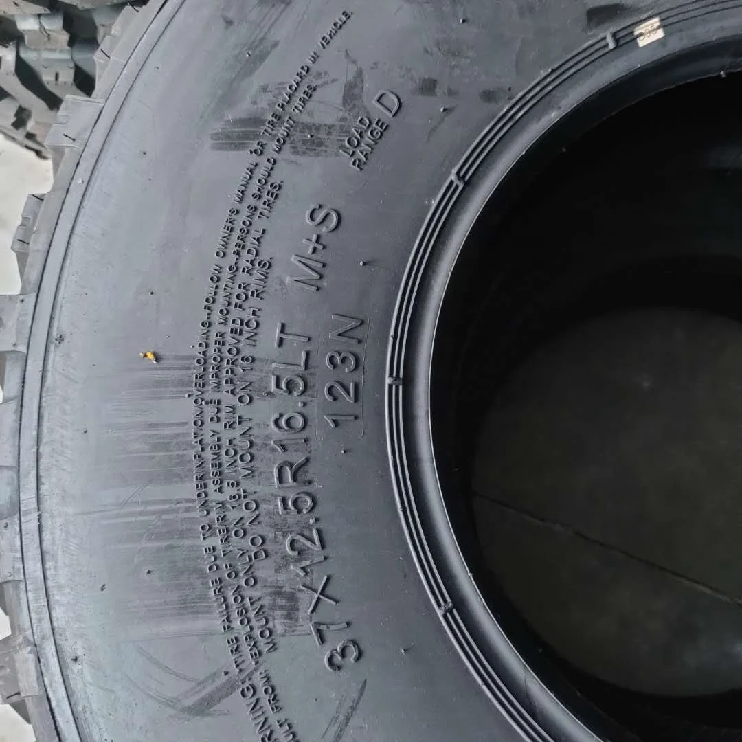 Off-road TYRE 37*12.5R16.5 - Durable Cross Country Tread