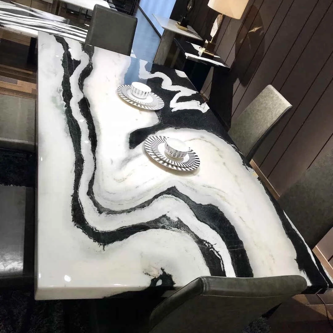 Panda White Marble - Elegant Decorative Tiles for Bathrooms