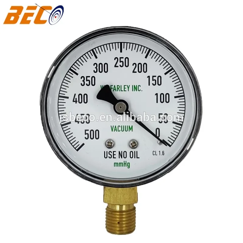 Beco-medidor De Presión Negativa Mmhg -500mmhg,Medidor De Vacío ...