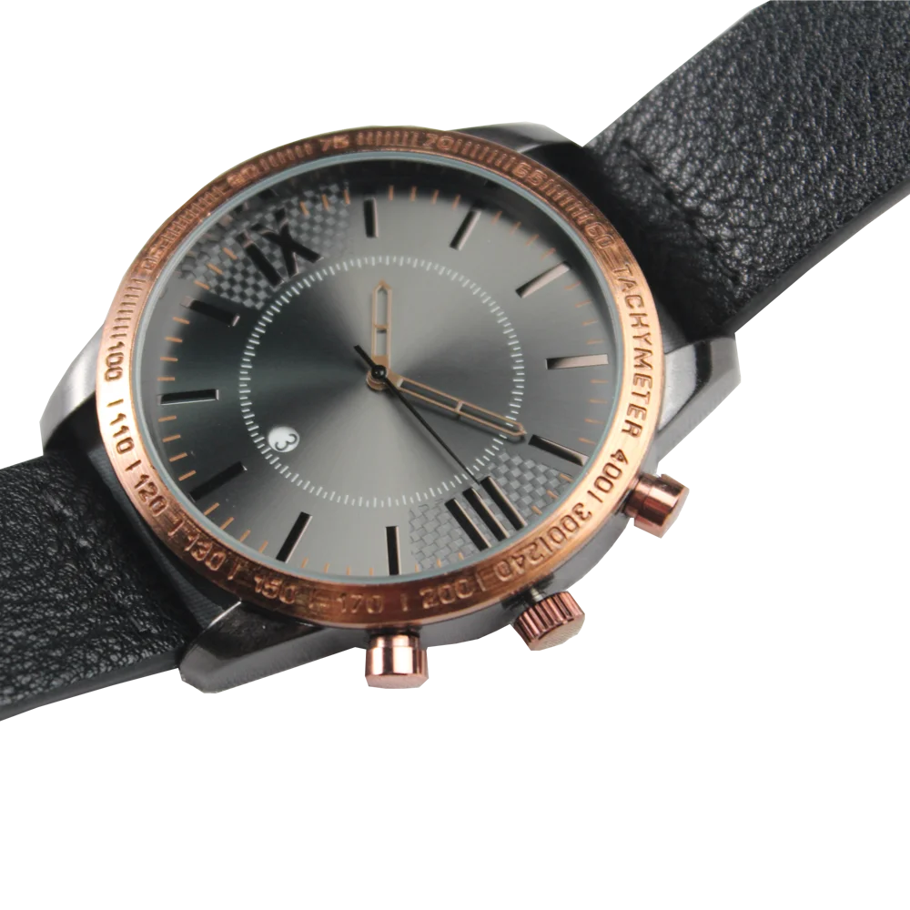 Men Gunmetal-toned Analogue Watch Big Face - Buy Big Face Mens Watch ...