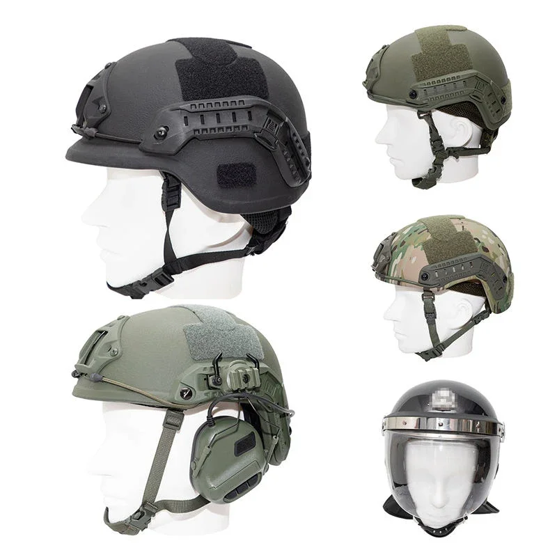 Outdoor Head Protection Security Tactical Ops Core Us Combat Uhmwpe Pe ...