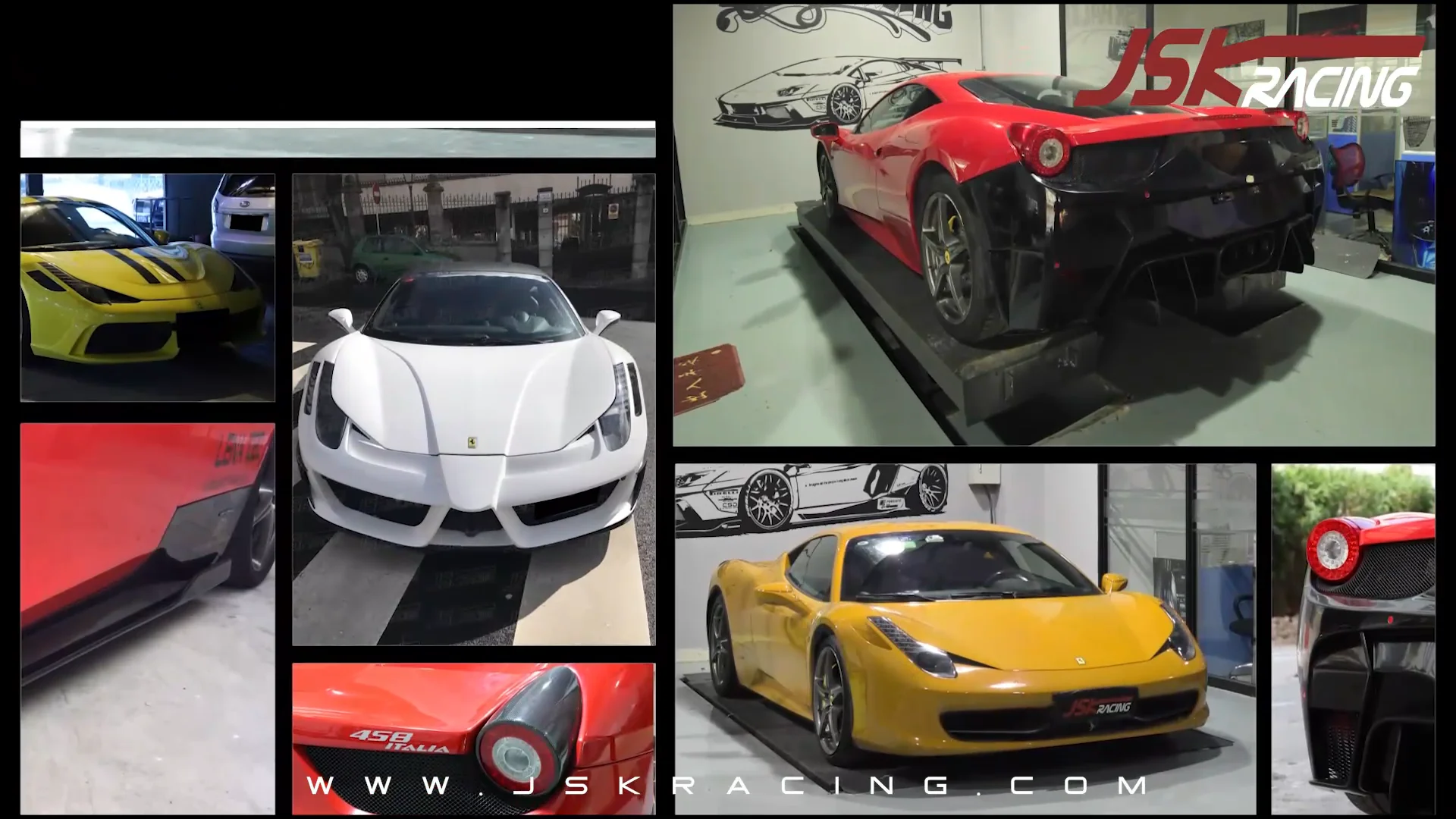 Prior Design Half Carbon Fiber Body Kits For 2011-2016 Ferrari 458 ...