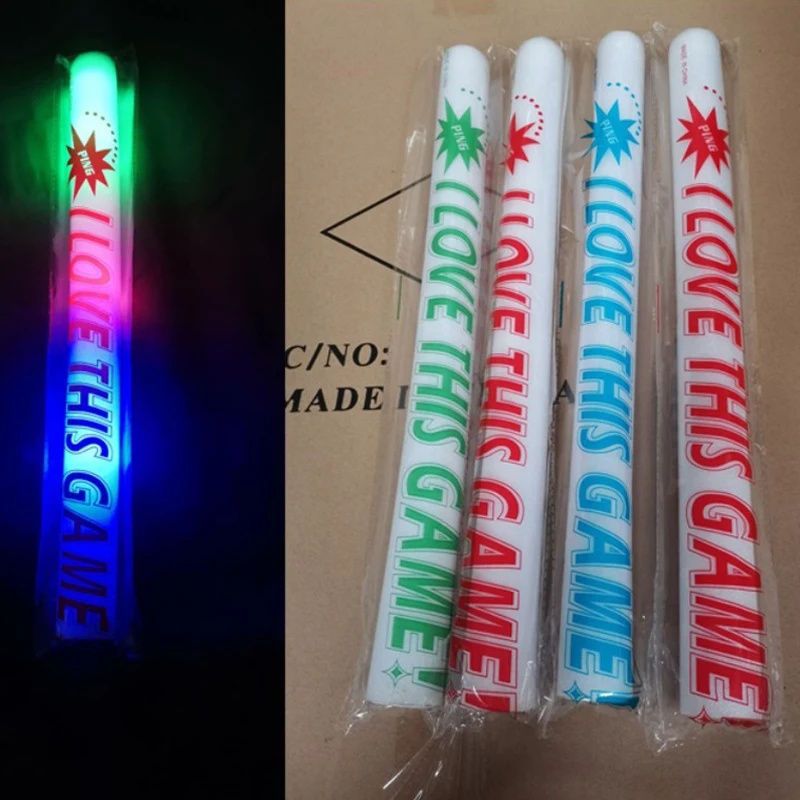 Wholesale Custom Foam Light Sticks - RGB Colorful Flashing
