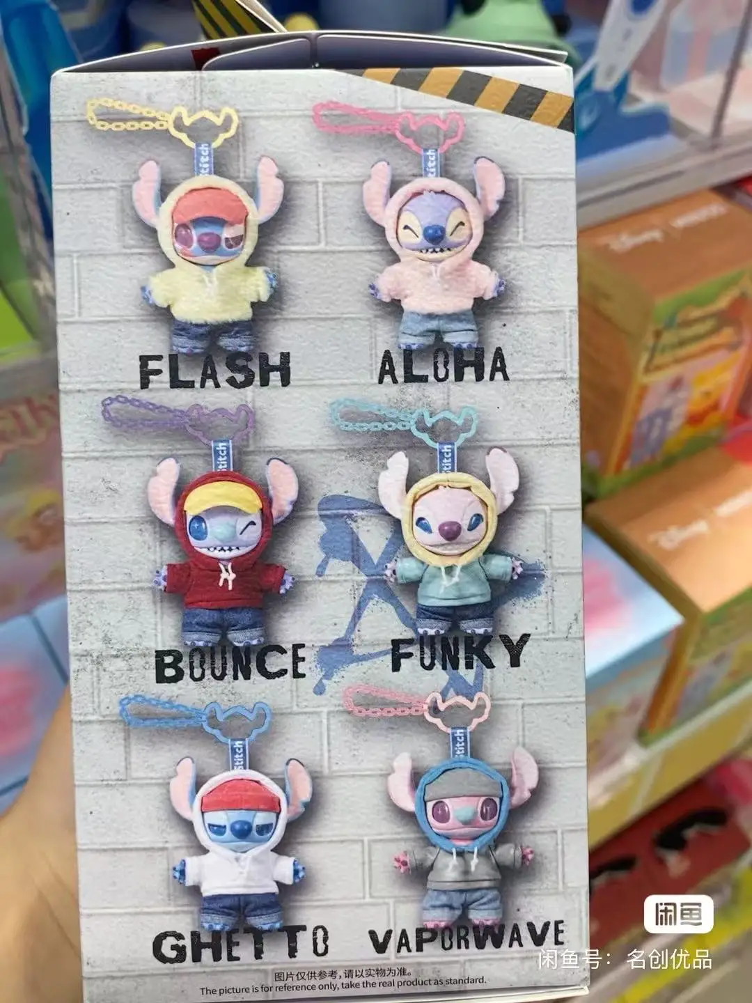 MINISO Dis Ney Release Stitch Genz Street Series Blind Boxes