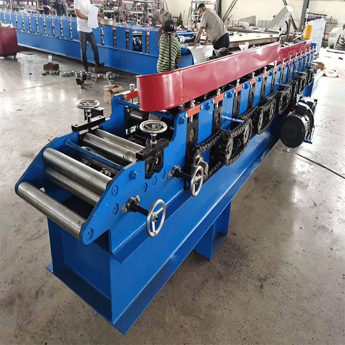 Automatic C U Shape Purlin Channel Making Machine Drywall Metal Stud and Track Profile Roll ...