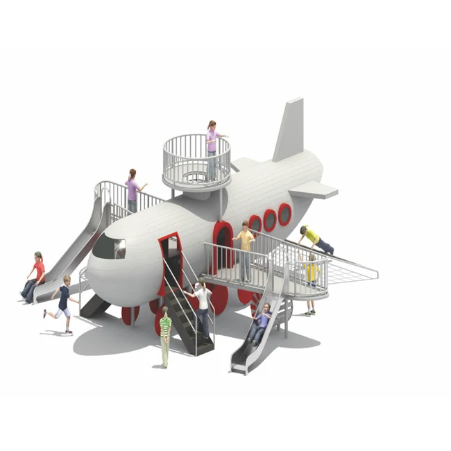 Professional Customized Aircraft Styling Kids Outdoor Playground Play ...