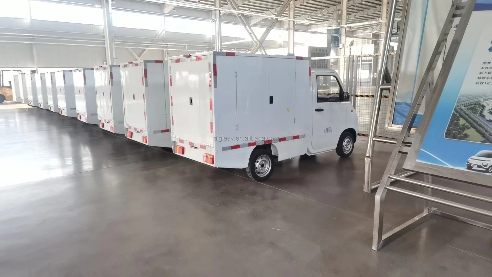 Customized Eec Chinese Electric Car Micro Vehicle Electric Delivery Van ...