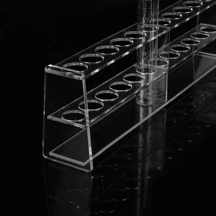 Acrylic Colorimetric Tube Rack - High Temperature Resistant