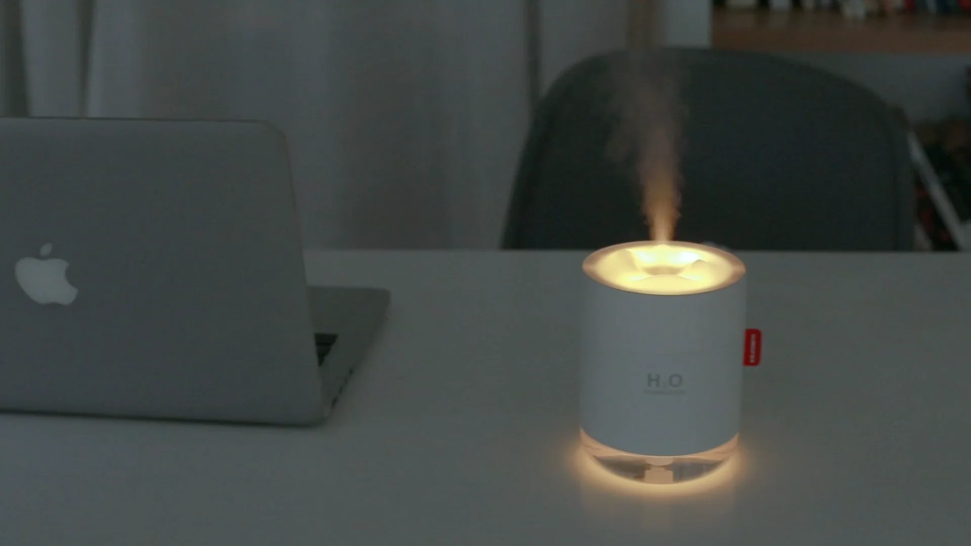 500ml H2o Snow Mountain Mini Portable Car Humidifier Diffuser Air ...