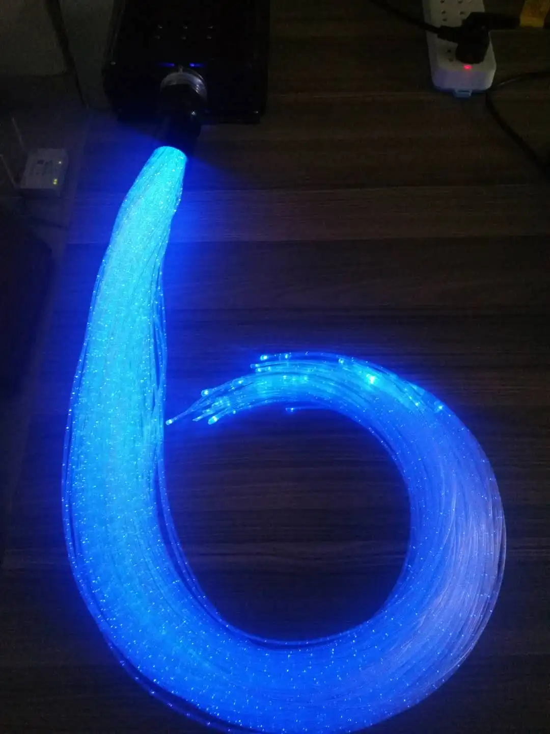 New Custom Modern Decorative Fiber Optic Light Curtains