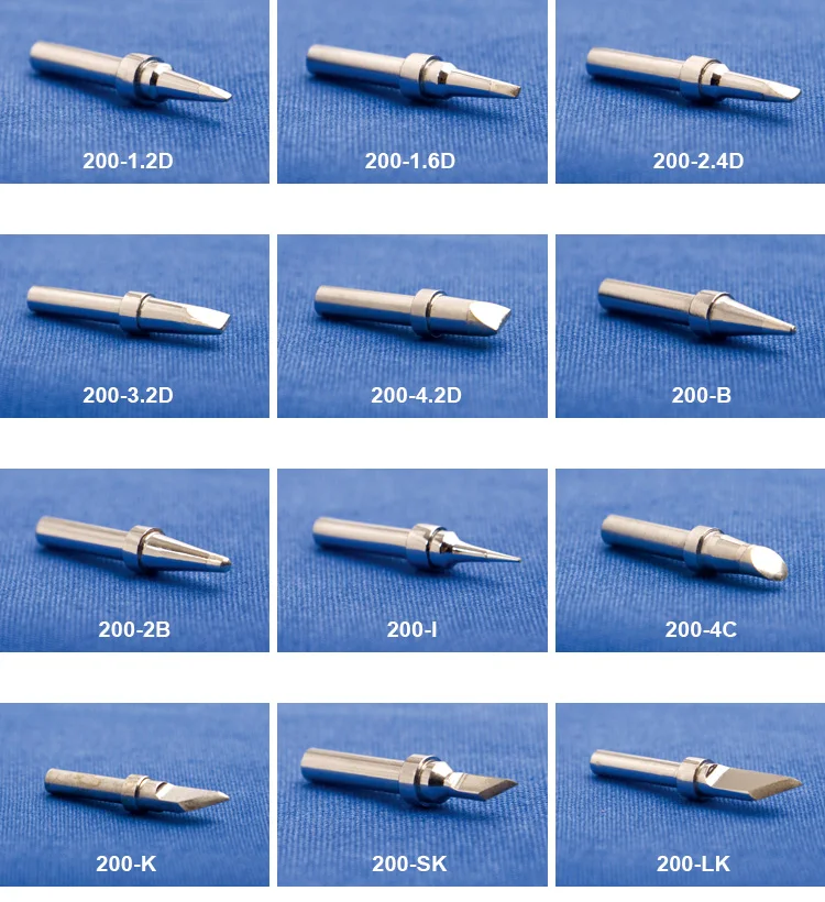 High Quality 200M Series Soldering Tips for Welding Consumers