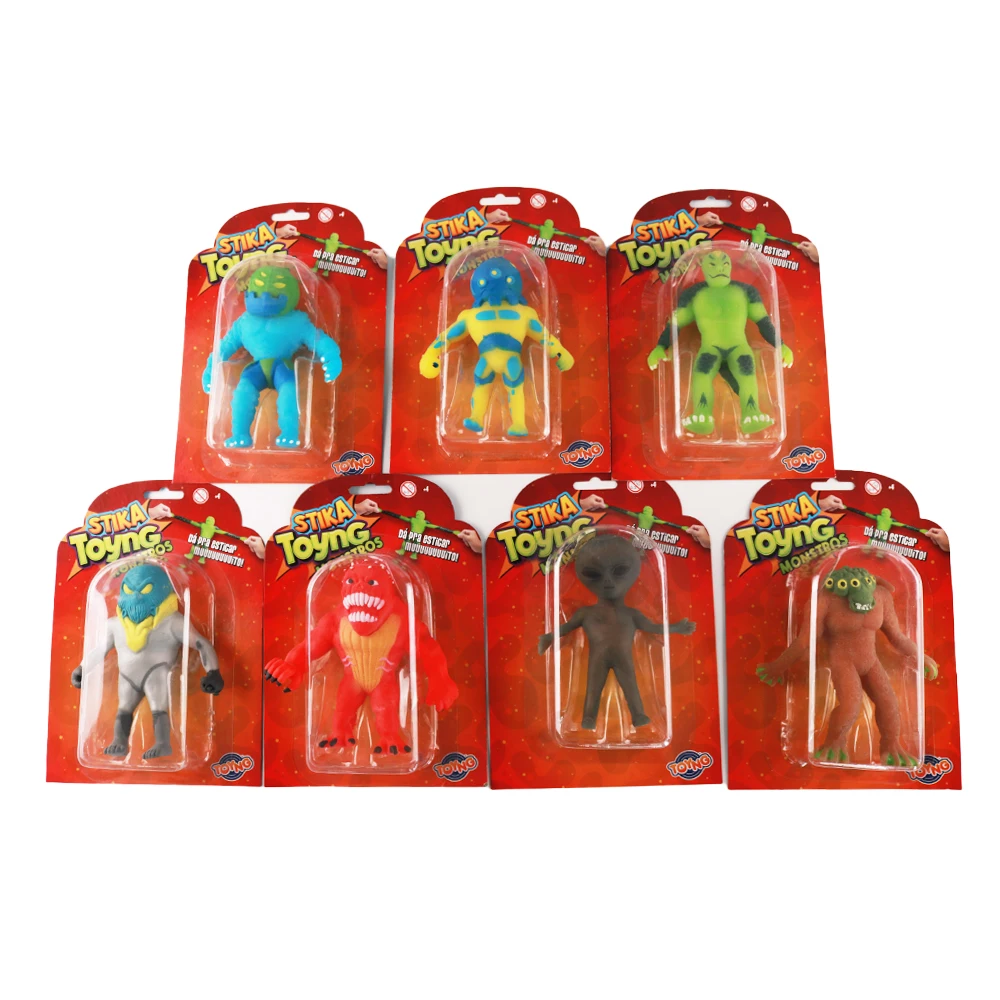 Squishy Alien Monster TPR Squeeze Fidget Toys for Stress Relief