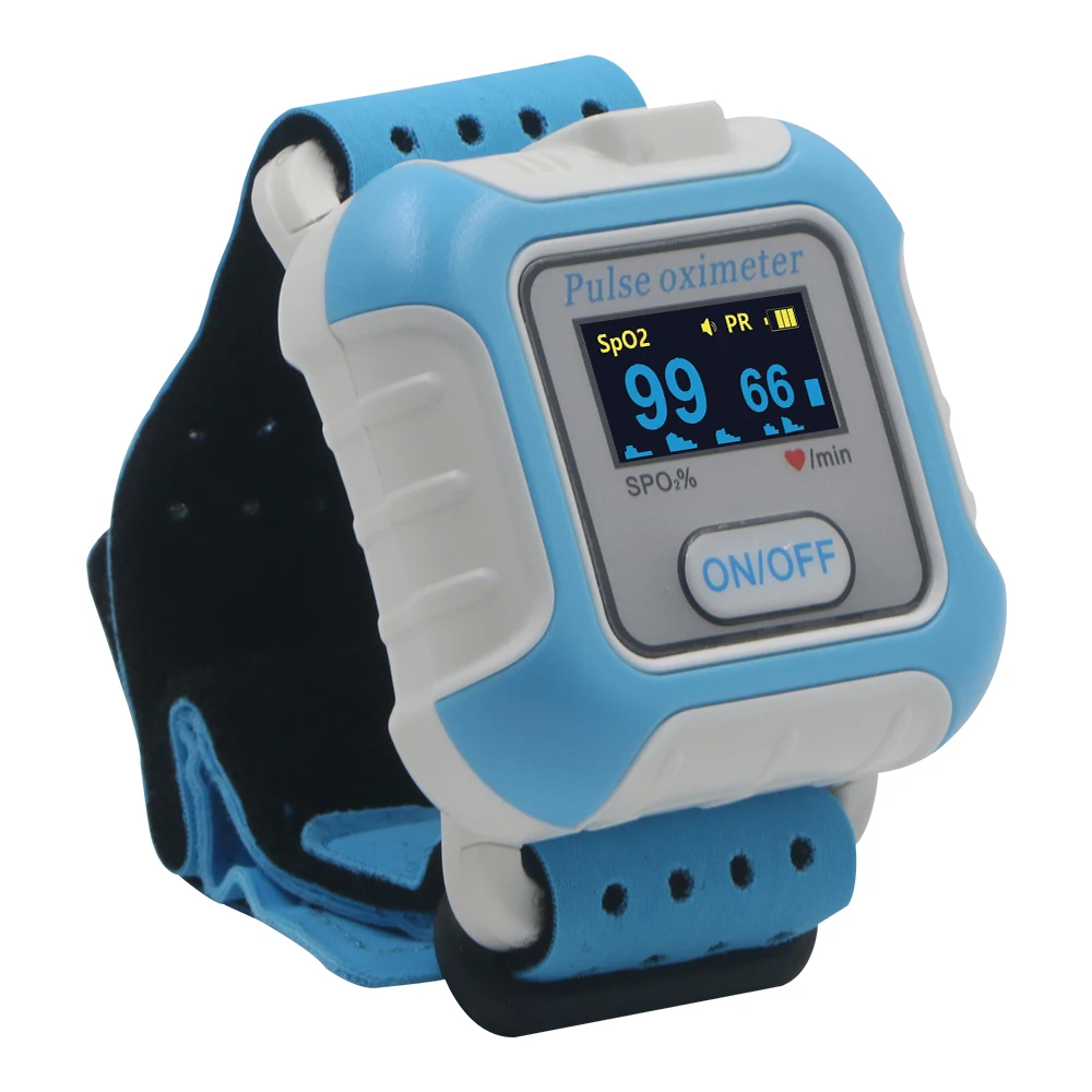 Handheld Wearable Watch Portable Spo2 Monitor Wrist Pulse Oximeter ...