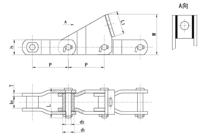09063 Sugar Mill Chain - Durable, High-Tensile Strength