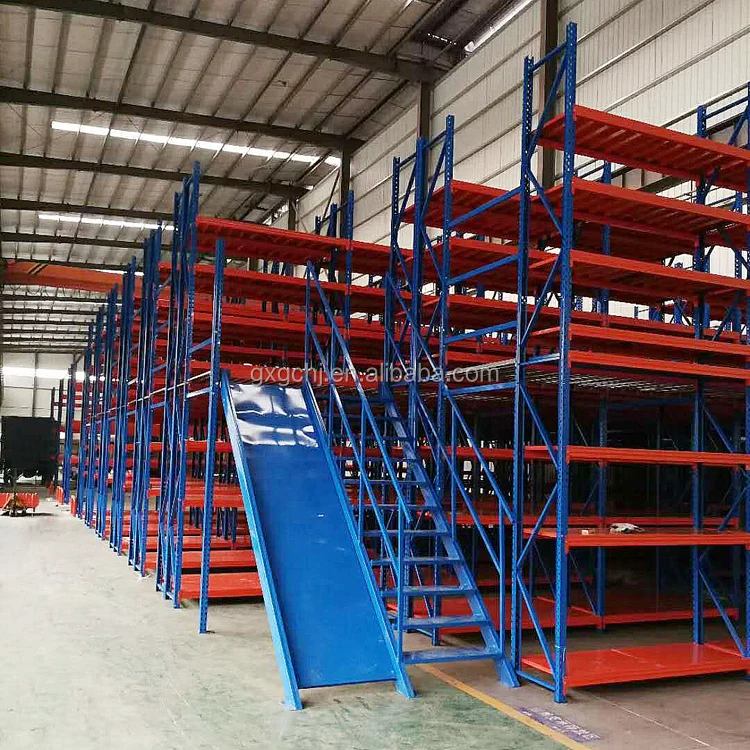 Heavy Duty Armazém Designer Multi Tier Trasfega Sistema Mezanino Rack ...